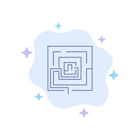 Business Idea Marketing Pertinent Puzzle Blue Icon On Abstract Cloud