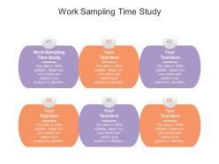 Work Sampling Time Study Ppt Powerpoint Presentation Pictures Guidelines Cpb Presentation