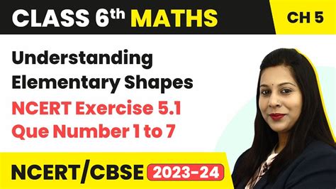 Ncert Exercise Question Number To Understanding Elementary Shapes Class Maths
