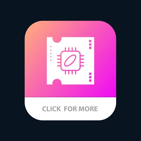 Cpu Microchip Processor Processor Chip Mobile App Button Android And