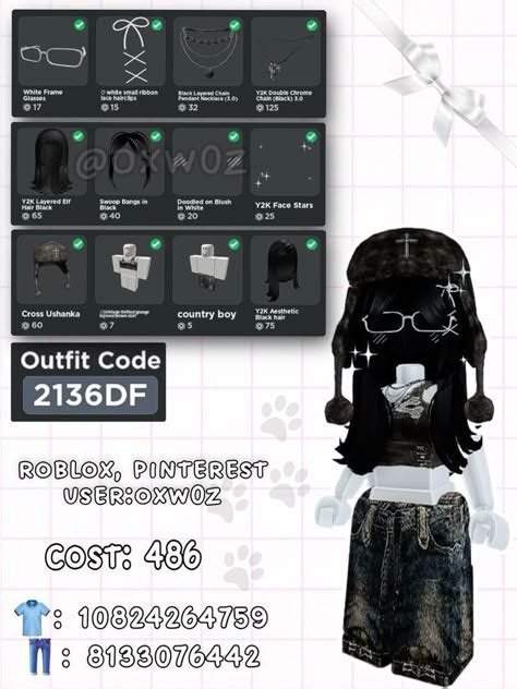 Roblox Avatar Ideas Y2k