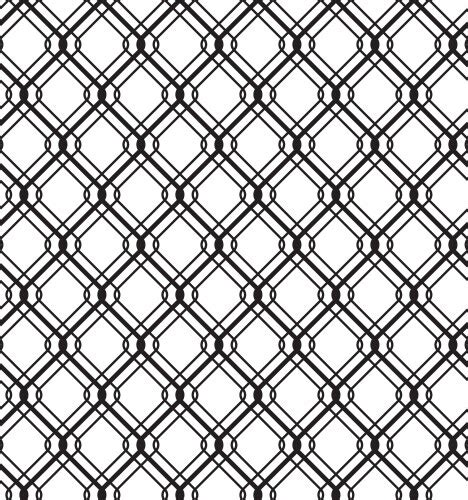 Chain Link Fence Pattern Royalty Free Vector Image