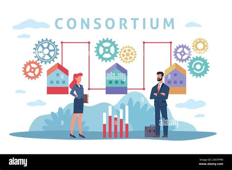 Consortium Structure Stock Vector Images Alamy