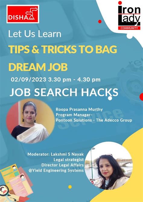Roopa Prasanna Murthy On Linkedin Speaker Jobsearch Ironlady
