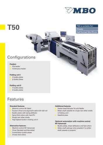 B30 Mbo Folder Pdf Catalogs Technical Documentation Brochure