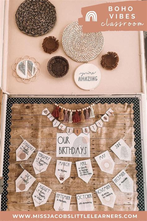 Birthday Charts For Classrooms Artofit