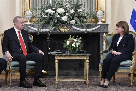 Turkish President Erdogan Visits Greece In An Effort To Mend Strained