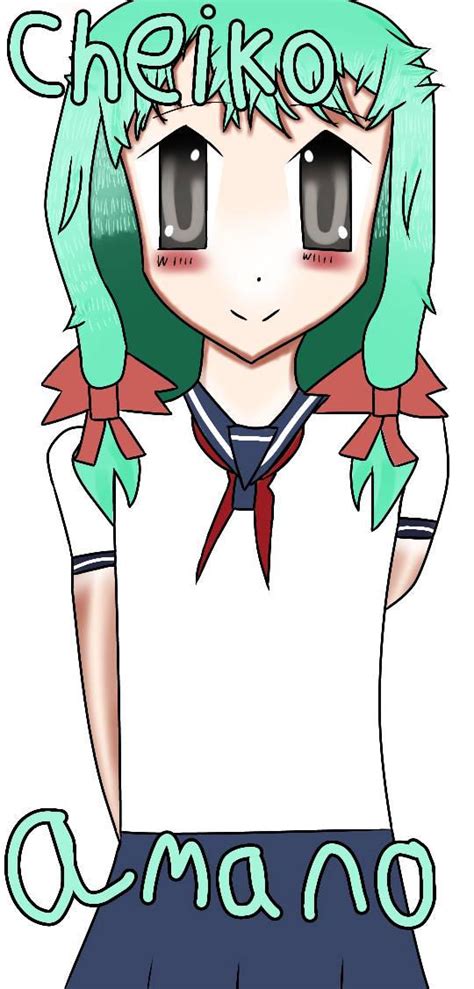 I Drew Cheiko Amano By Sugarcubeys123 On Deviantart