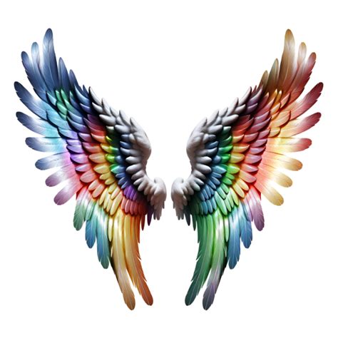 Rainbow Wings Pngs For Free Download