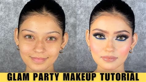 Glam Party Makeup Tutorial Product Details Easy To Do Beginner