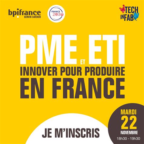 Bpifrance vous invite à la soirée de lancement du livre PME et ETI
