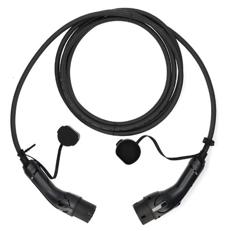 Type Ev Oplaadkabel Tot Kw Meter Zwart