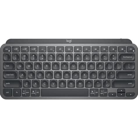 Logitech Mx Keys Mini Wireless Keyboard Compact Usb Backlit Rechargeable Graphite