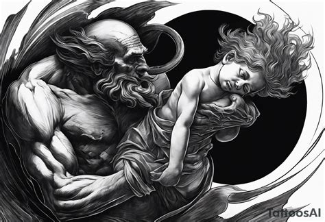 Saturn Devouring His Son By Francisco Goya Tattoo Idea Tattoosai