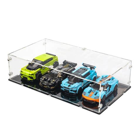 Acrylic Displays For Your Lego Models 4x Lego Speed Champions Xl Display Case