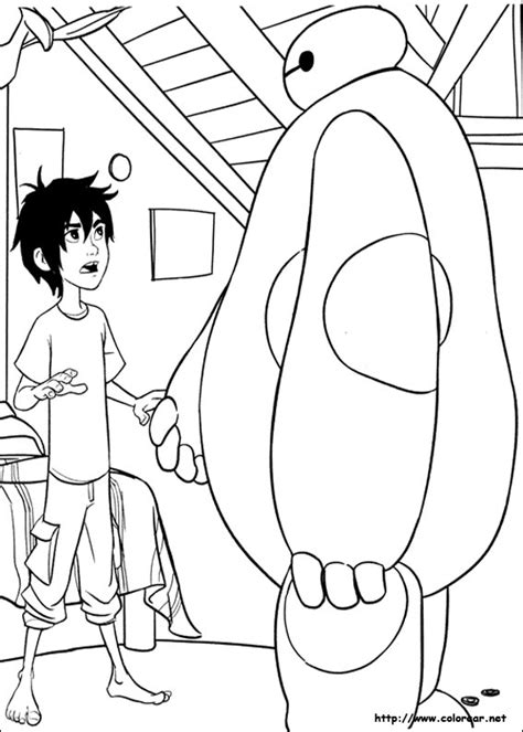 Dibujos Para Colorear De Big Hero