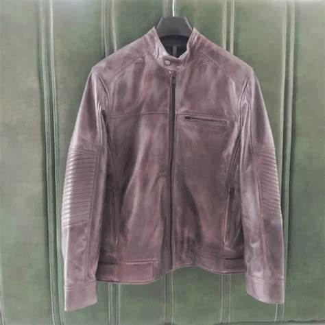 Men Dark Brown Leather Jacket At ₹ 3999 Leather Jackets In New Delhi Id 2854508659688