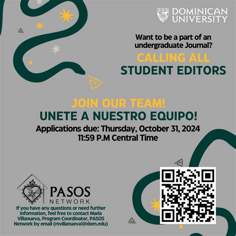 Student Editorial Board Dominican University