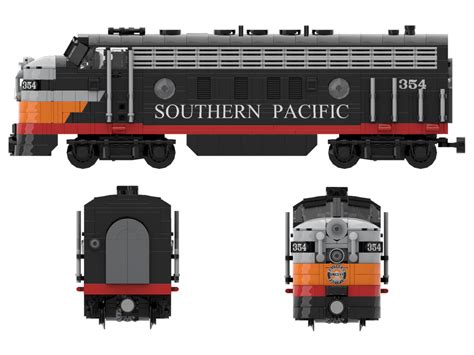 Lego Moc Sp Emd F7 By Dongeraldo Rebrickable Build With Lego