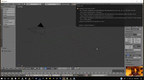 Blender Traceback Error Import Obj Fix Blender Youtube
