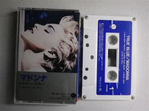 Yahooオークション カセット 洋楽国内盤 マドンナ Madonna True