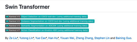 [cv Backbone] Swin Transformer模型 知乎