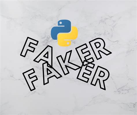 How To Generate Fake Dataset With Python Faker Library