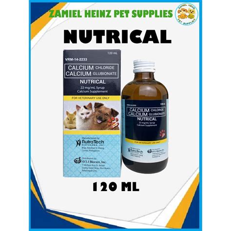 Nutrical Calcium Supplement 120ml Shopee Philippines