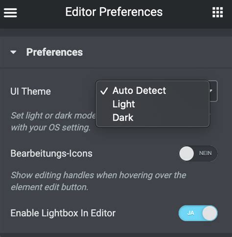 Dark Mode und weitere Neuerungen für Elementor publishing blog