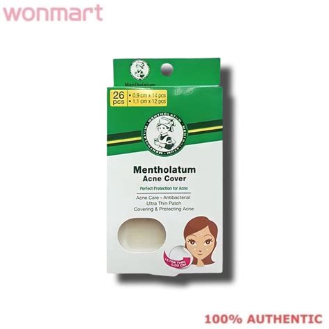Acnes Mentholatum Acne Cover Pimple Patch Shopee Philippines