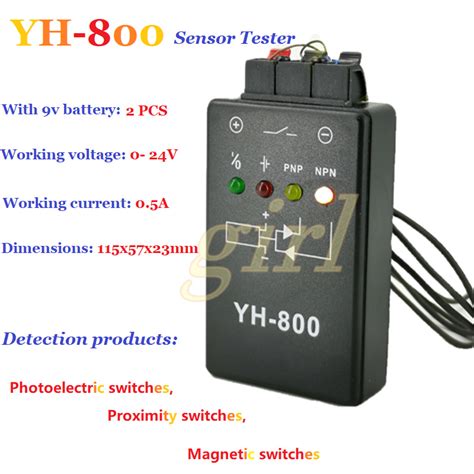 YH 800 Poelectric Switch Tester Proximity Switch Magnetic Switch Tester