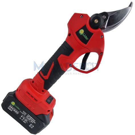 Foarfeca Electrica Cu Acumulator Dublu LIDER 38V 6000mAh Geanta De