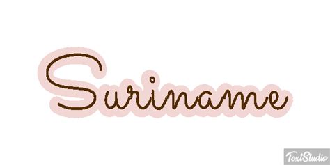 Suriname Country Animated  Logo Designs