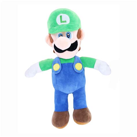 Nintendo Super Mario 16 Inch Plush Luigi Free Shipping