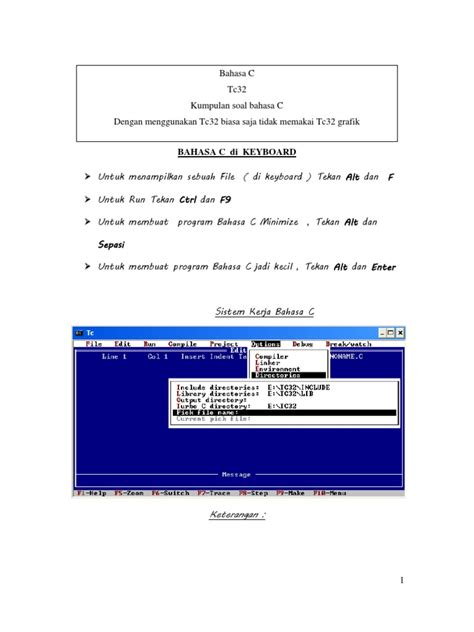 Kumpulan Kode Program Bahasa C Sederhana Pdf