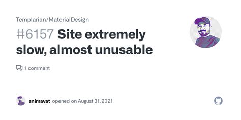 Site Extremely Slow Almost Unusable Issue 6157 Templarian