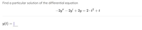 solved let b be an arbitrary real number and let y1 and y2