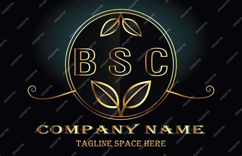 Premium Vector Bsc Letter Logo