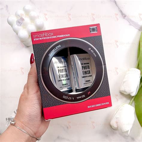 Set 2 Kem Lót Smashbox Stay In Focus Iconic Face Primer Duo 30ml X 2