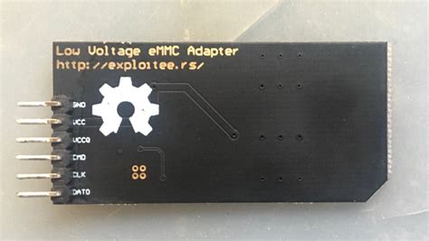 Switch Hard Mod Nand Dump With Low Voltage Emmc Adapter Nintendo Switch Tronicsfix