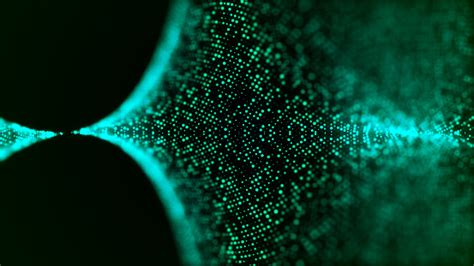 미래 지향적인 입자 파동 추상적인 기술 배경 빅 데이터 시각화 3d 렌더링 0명에 대한 스톡 사진 및 기타 이미지 0명 가상현실 개념 Istock