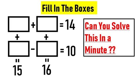 solve math puzzles complete equations for missing values