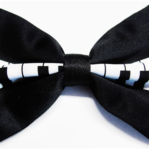 Piano Key Necktie Etsy