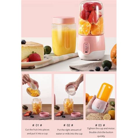 Draagbare Mini Blender Draagbare Matige Size Juic Grandado