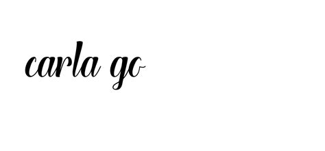 96 Carla Go Name Signature Style Ideas Amazing Online Signature