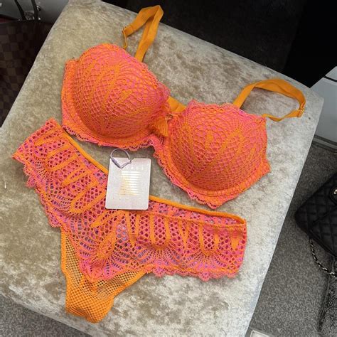 Savage Fenty Underwear Set Stranded In Lace Crochet Depop