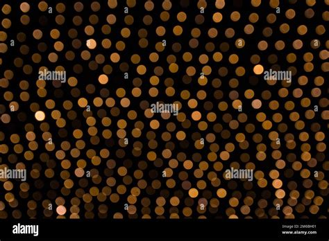 Small Twinkle Light Defocused With Many Christmas Light Soft Warm