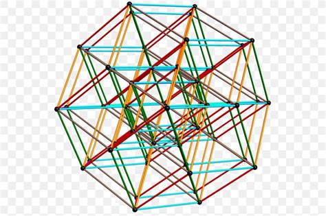 6 Cube Hypercube Six Dimensional Space Png 560x546px Hypercube Area