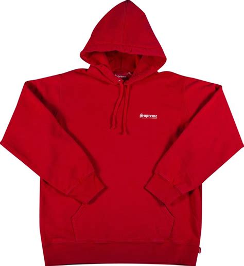 Buy Supreme Mary Hooded Sweatshirt Red Ss20sw2 Red Goat