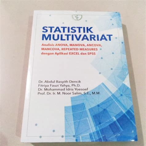 Jual Buku Statistik Multivariat Abdul Basyit Di Seller Noelle